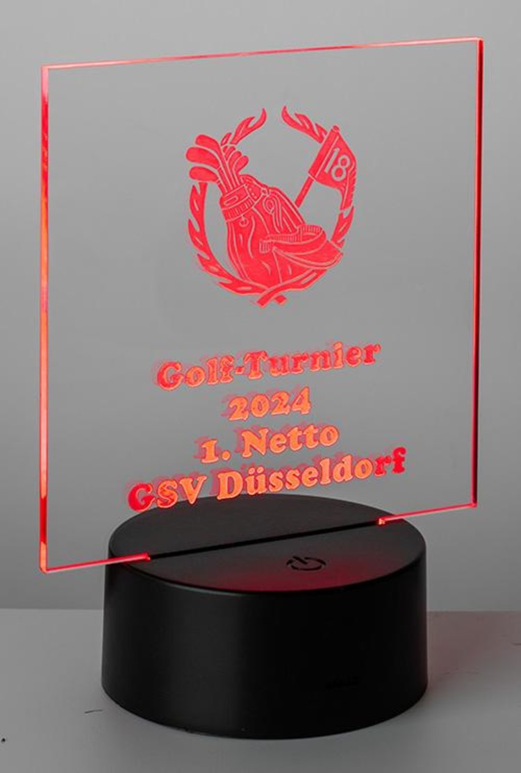 Acryl-Design-Trophy "TA-4" | Online-Shop für Pokale von Vereinsbedarf SACK